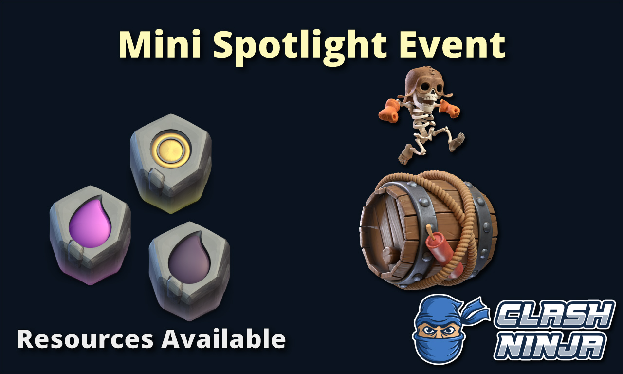 Spotlight Mini Event (Super Wall Breaker) - Clash Ninja